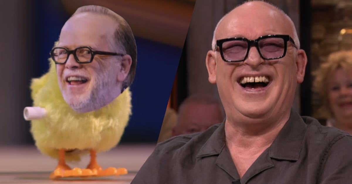 René gaat helemaal stuk om Marc-Marie-piepkuikentje op Vandaag Inside ...
