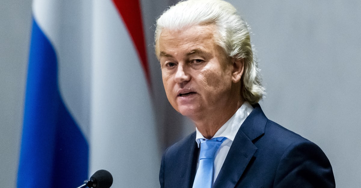 Geert Wilders stapt uit coalitie als merendeel van zijn asielplannen wordt afgewezen | Vandaag ...