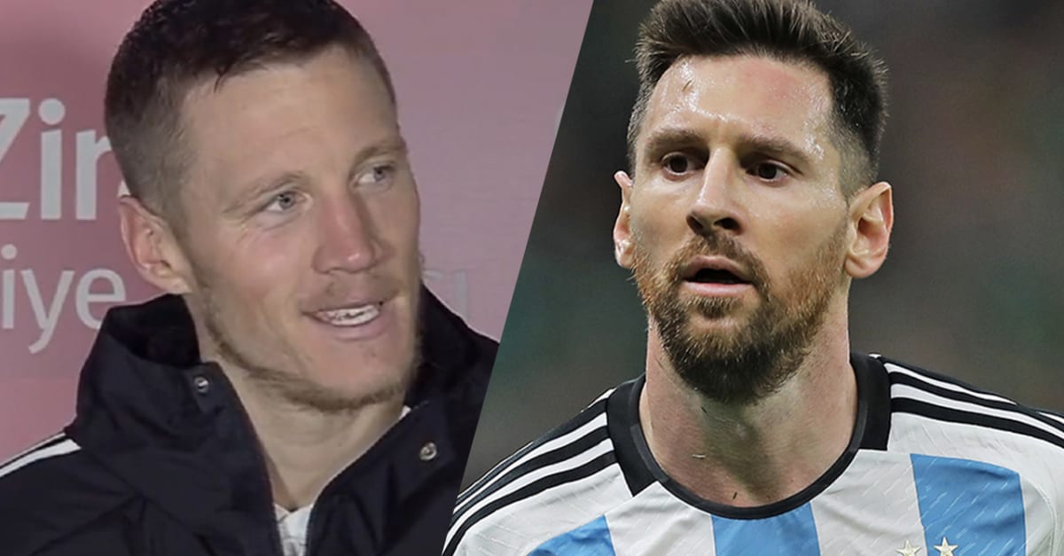Weghorst blikt terug op akkefietje met Messi: 'Daarom was hij boos ...