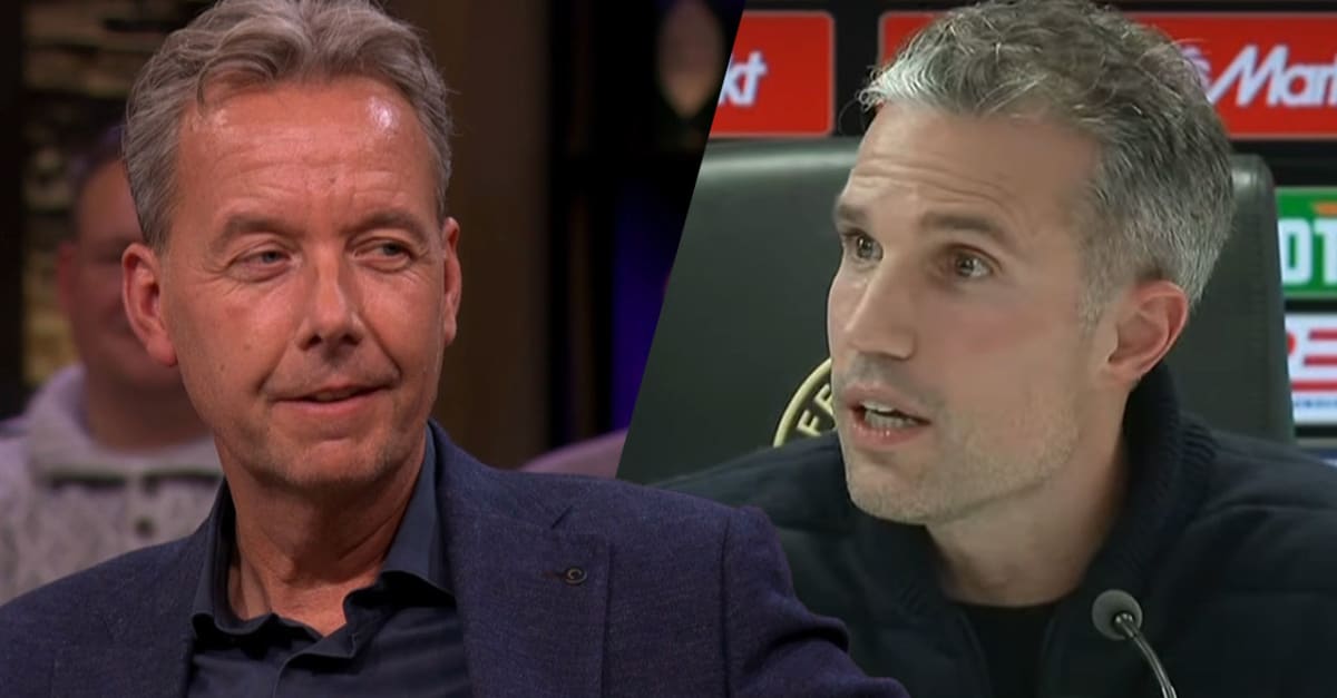 Robin van Persie mist Valentijn Driessen op persconferentie: 'Waar is ...