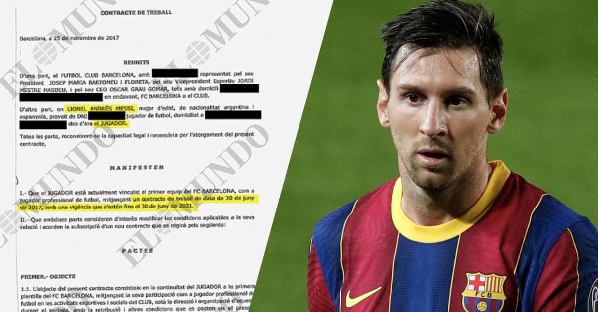 Megacontract Messi op straat: monstersalaris in vier jaar tijd ...