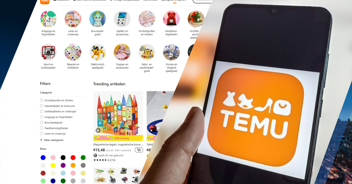 Speelgoed van Temu vormt veiligheidsrisico voor kinderen | Hart van ...