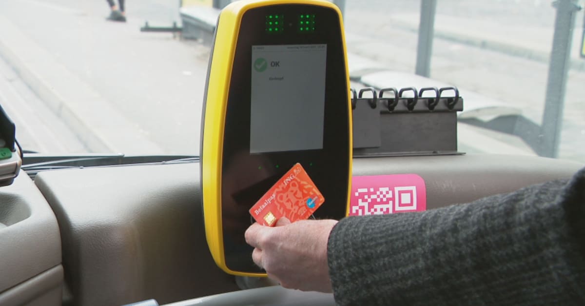 OV-chipkaart nadert einde, proef van start om met bankpas in te checken ...
