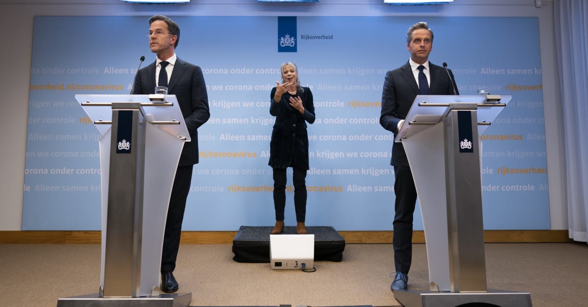 NU LIVE | Rutte en De Jonge kondigen nieuwe reeks versoepelingen aan in persconferentie | Hart ...