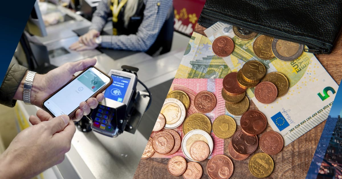 Nederlanders betalen aan de kassa bijna net zo vaak mobiel als contant ...