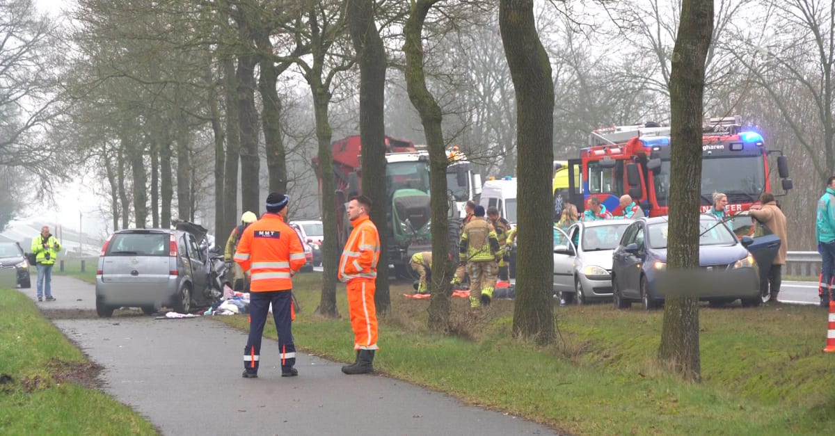 Ernstig ongeluk met dode en zwaargewonde in Dedemsvaart