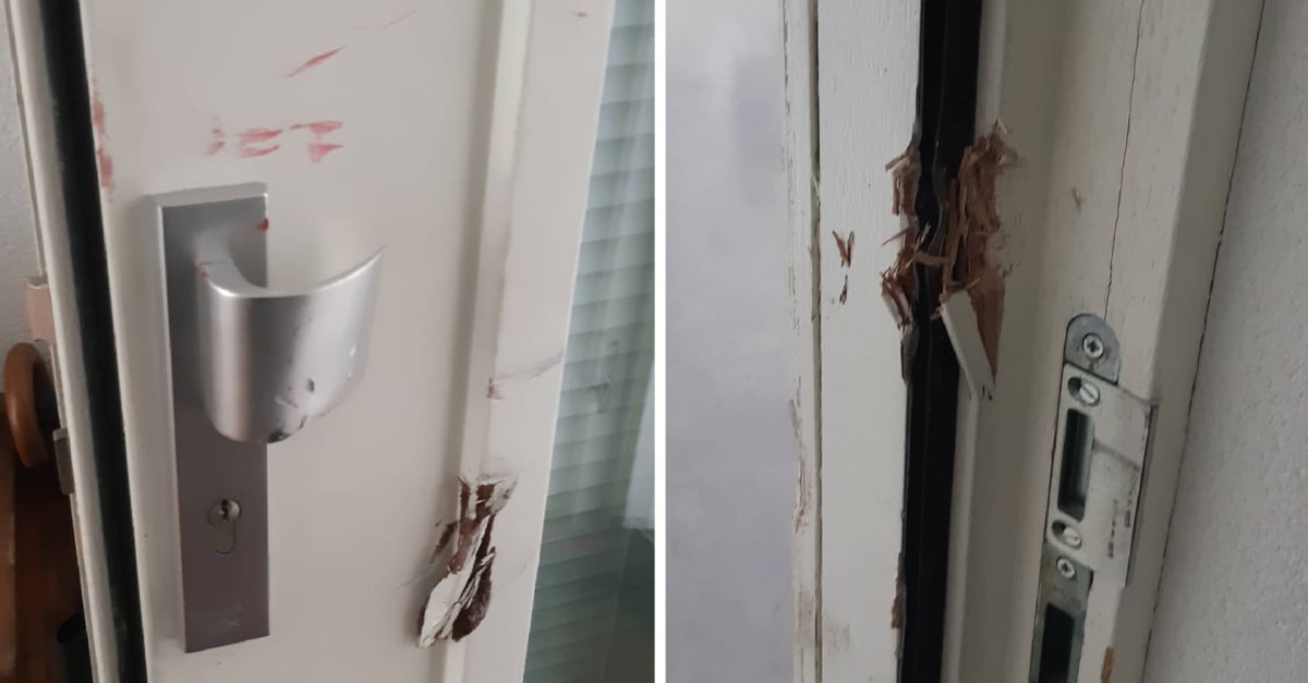 Politie rukt uit voor bewoner in nood, maar stuit op 'Fort Knox' | Hart ...