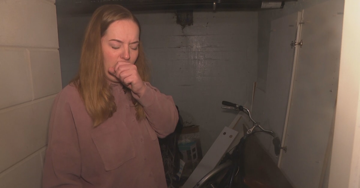Cindy's kelder loopt al acht jaar vol: vieze geur en schimmel op ...