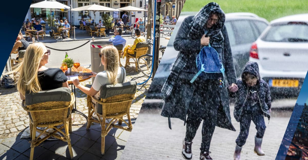 Hitte, buien en mogelijk een klap onweer: dit weer krijg je dinsdag voor je kiezen | Hart van ...