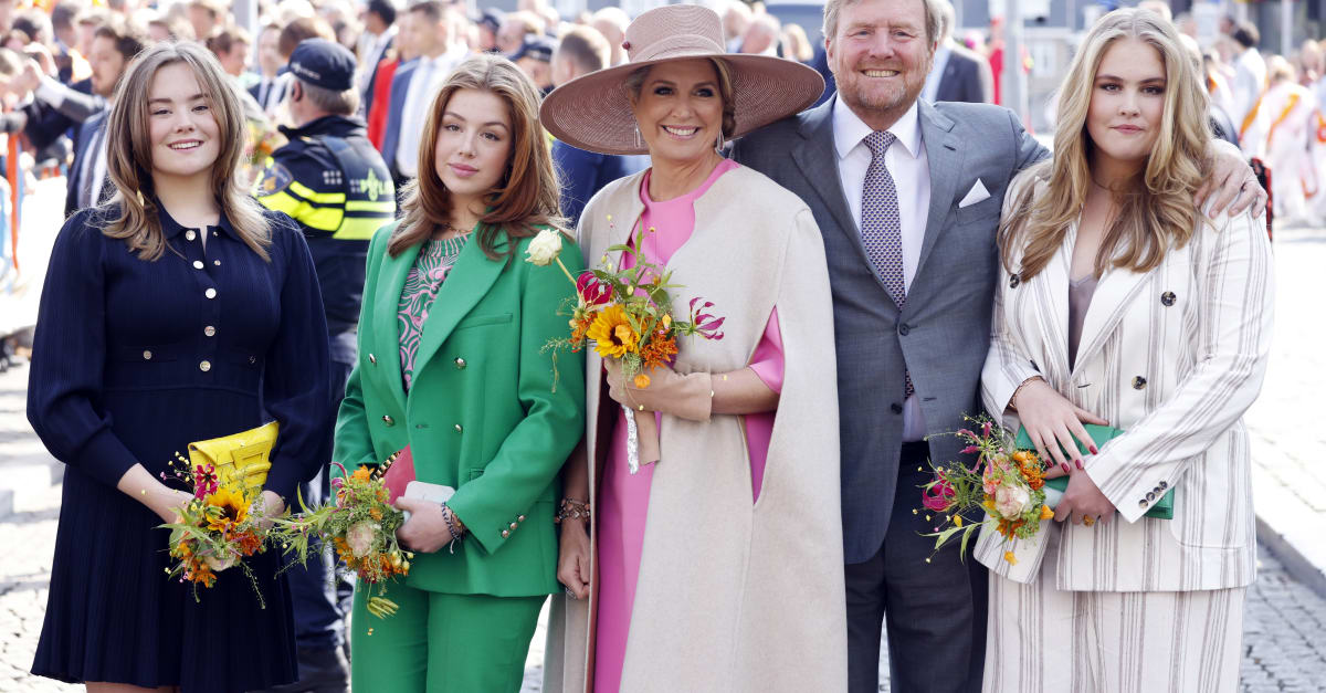 Koning Willem-Alexander en familie vieren Koningsdag 2023 in Rotterdam ...