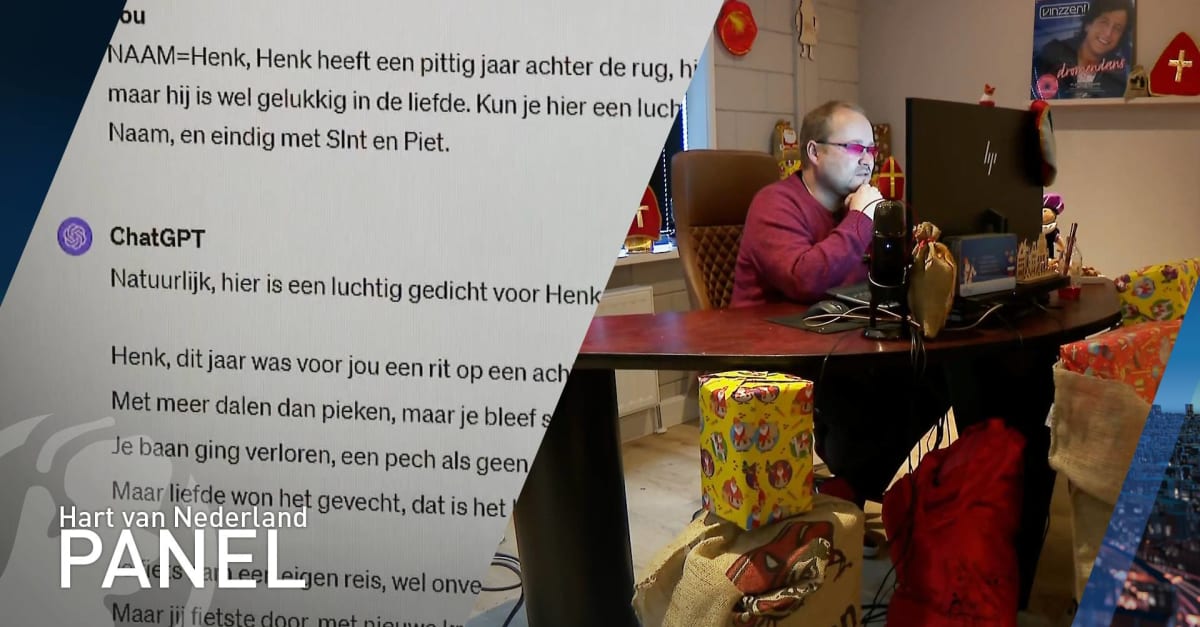 ChatGPT verdringt Rijmpiet: 'Haalt het hart uit het dichten' | Hart van ...