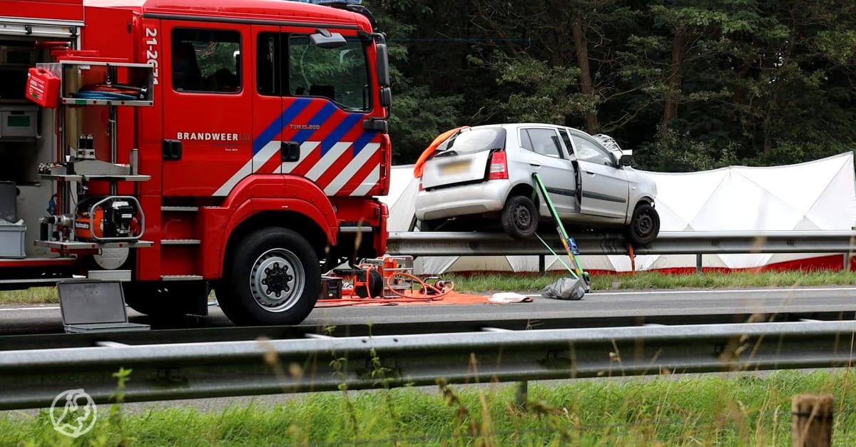 A73 bij Cuijk weer vrij na dodelijk ongeluk met drie auto's | Hart van Nederland