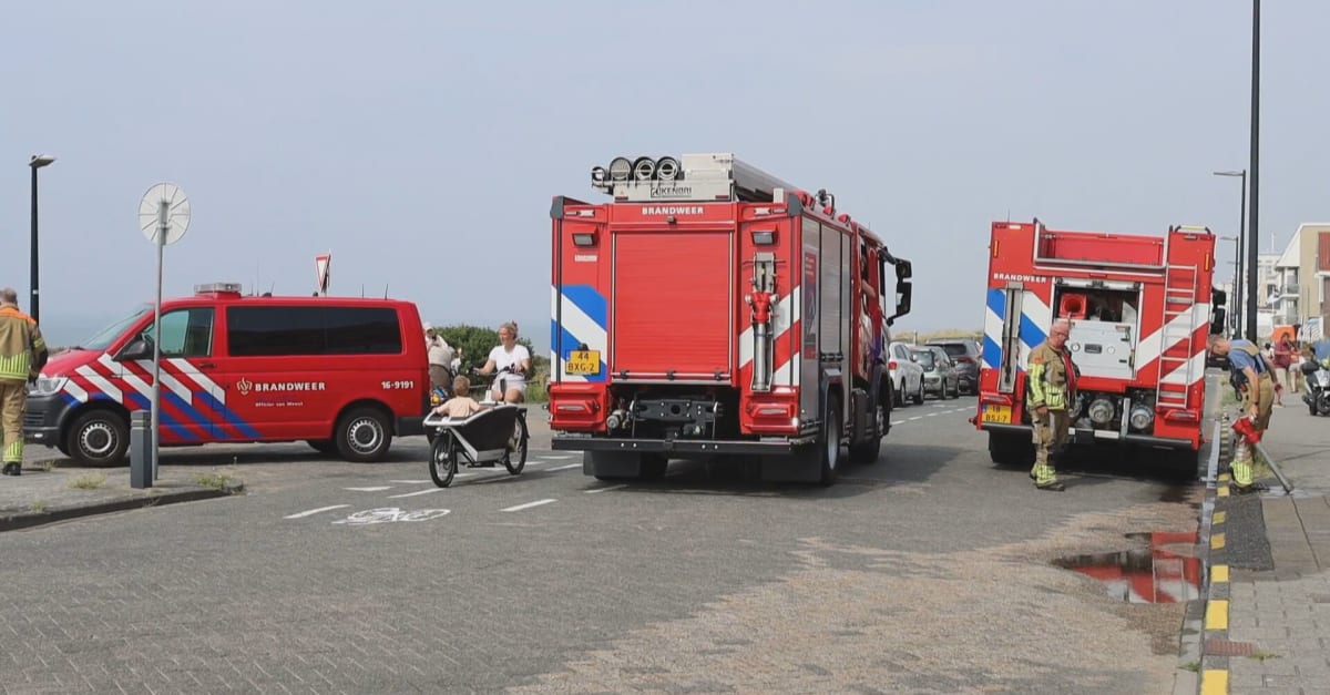 Tien brandweerwagens rukken uit voor duinbrand Noordwijk, blijkt ...