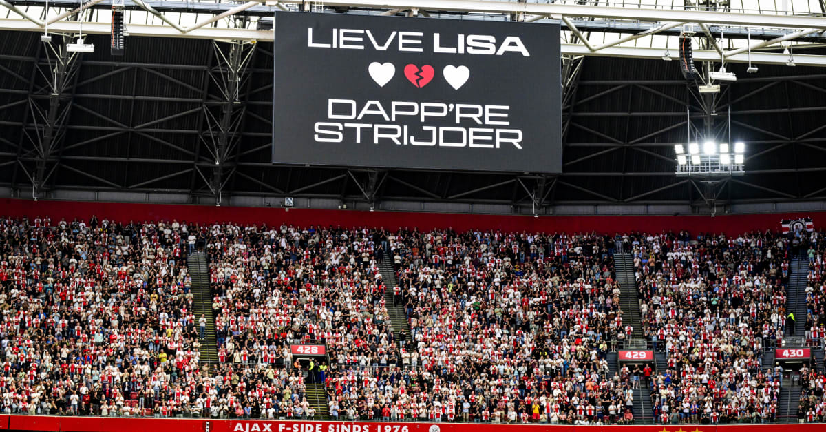 Minuut applaus voor vermoorde Lisa (17) in Johan Cruijff ArenA | Hart van Nederland