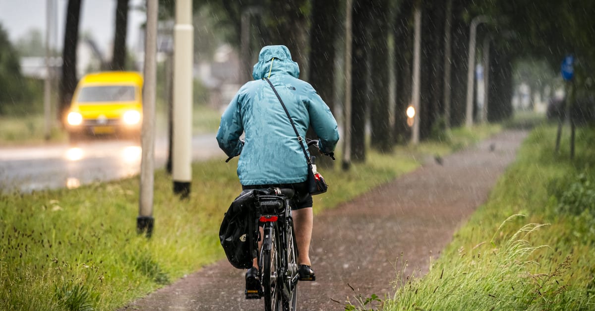 Het lijkt wel herfst: vandaag veel regen, harde wind en lage ...