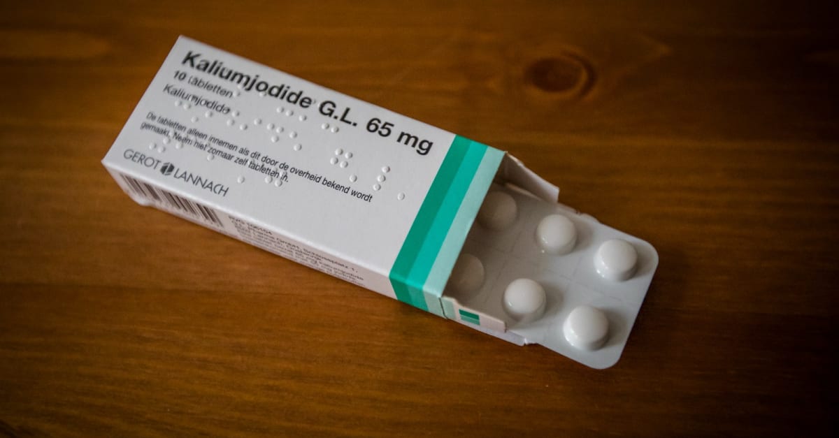 Verkoop van jodiumtabletten flink gestegen na dreiging Poetin met inzet ...