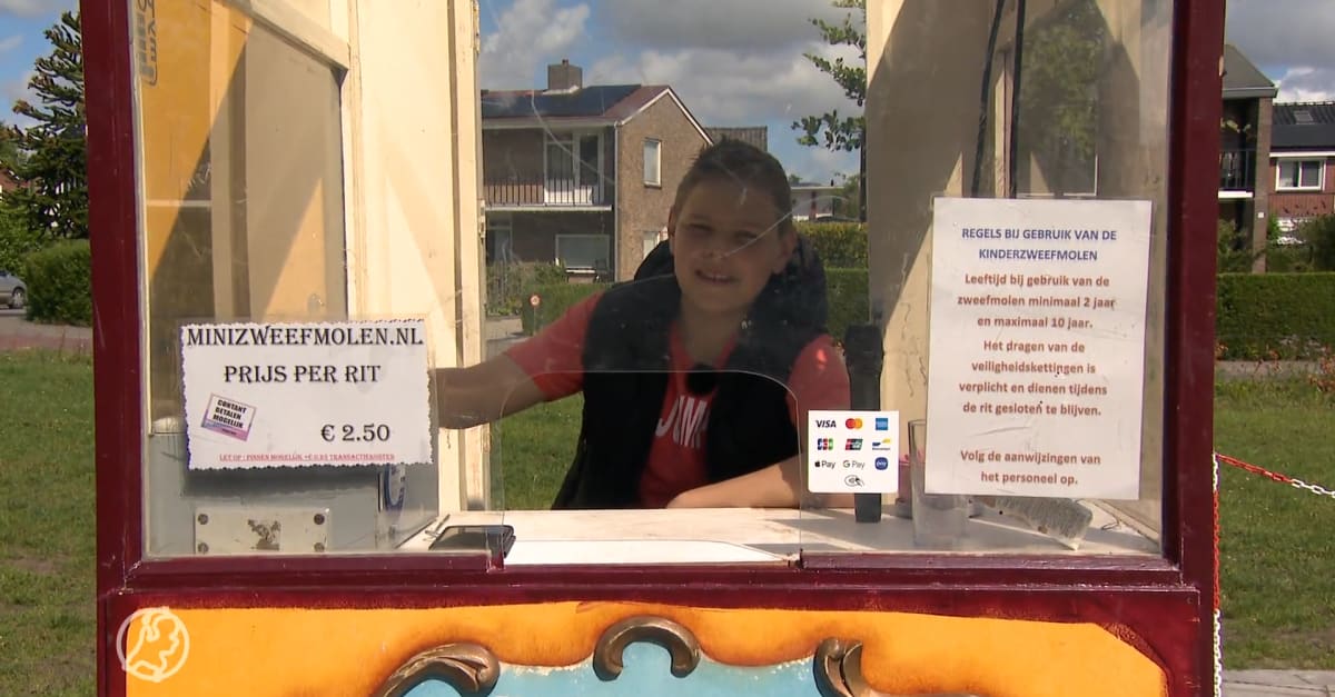 Liam (12) heeft nu al zijn eigen kermis: 'Mis alleen nog een booster ...