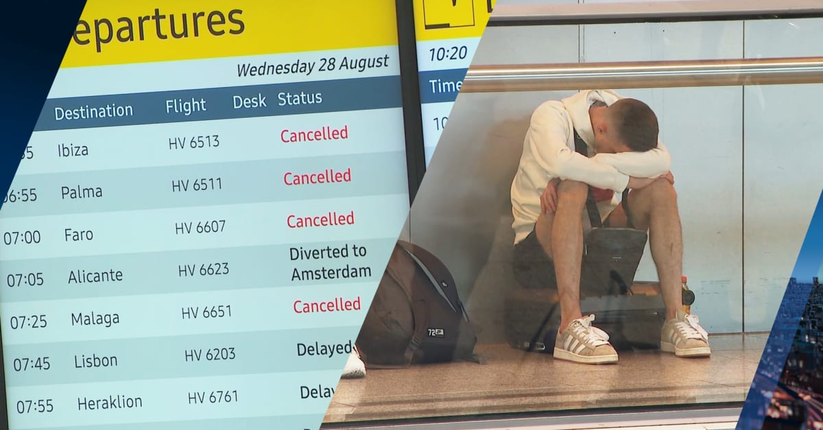 Vlucht geannuleerd of vertraagd door IT-storing? Dit zijn de rechten ...