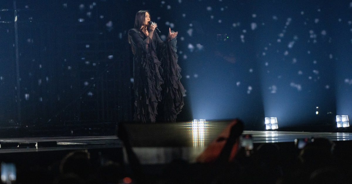 Demonstranten probeerden podium op te rennen bij optreden Israël en ...