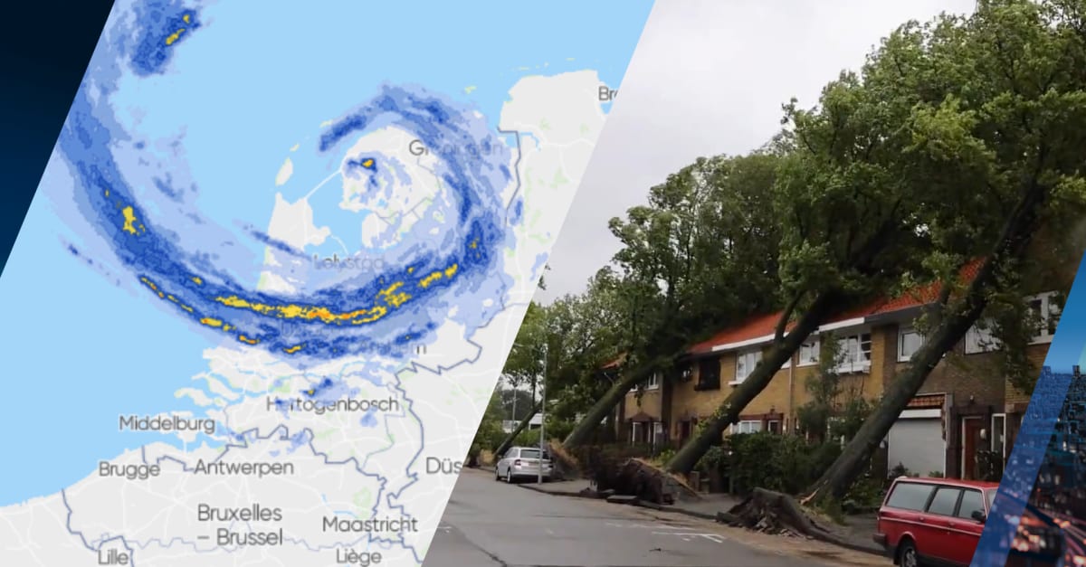 Dode en grote schade door storm Poly: dit weten we tot nu toe | Hart ...