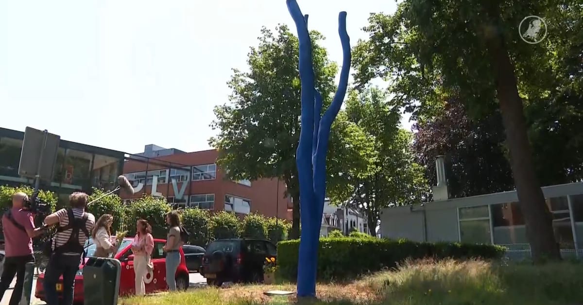 Eerste Blauwe Boom in Nederland onthuld