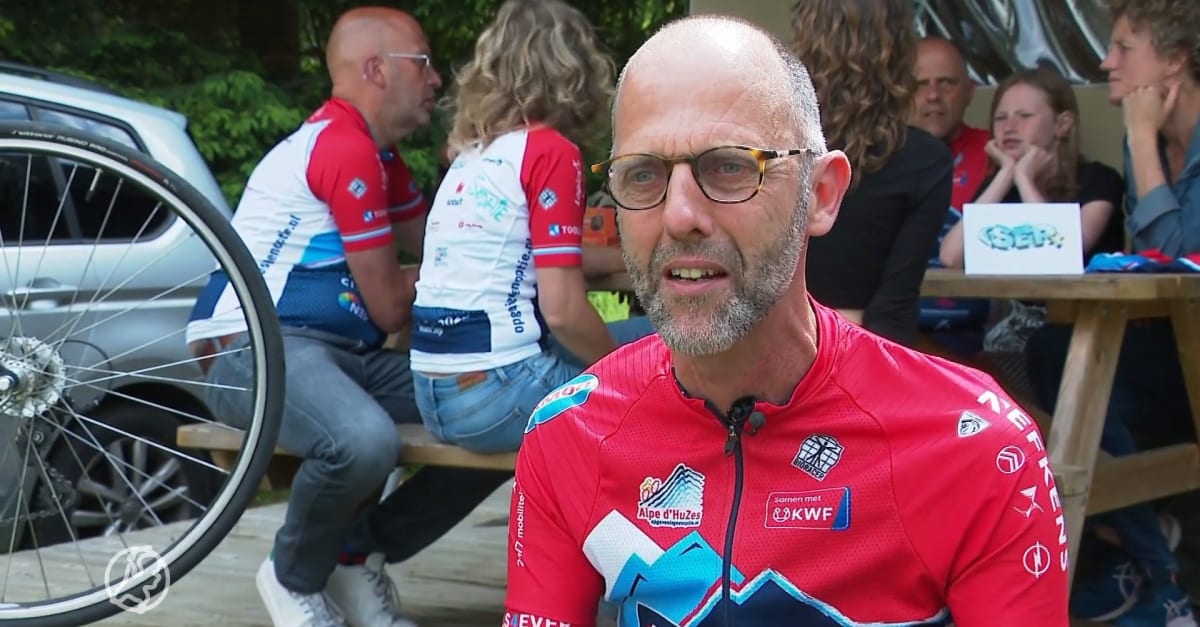 Bob fietst Alpe d'Huzes voor overleden zoontje Sep: ‘Trots dat wij zijn ...