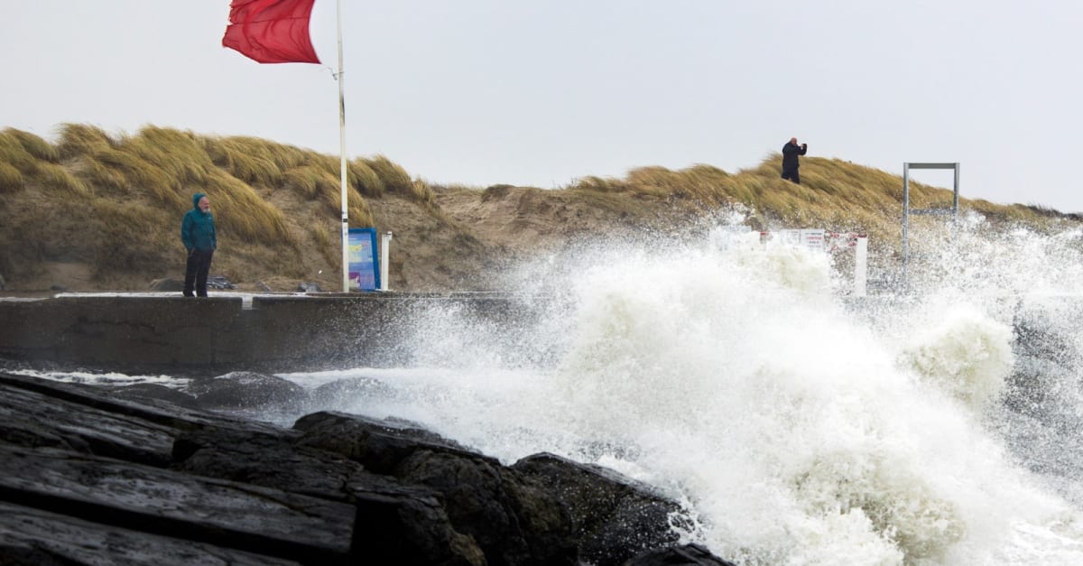 Code oranje vanwege zware windstoten door storm Isha | Hart van Nederland