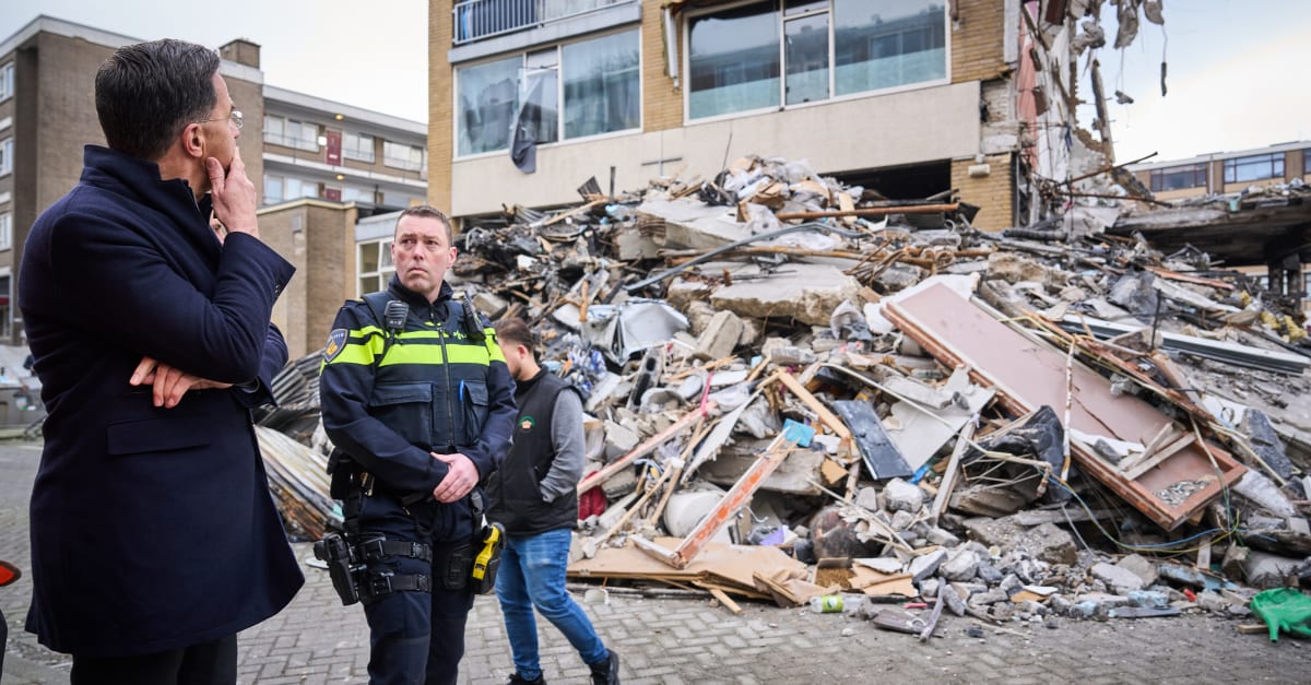 Rutte bezoekt rampplek explosie Rotterdam: 'Heel heftig' | Hart van ...