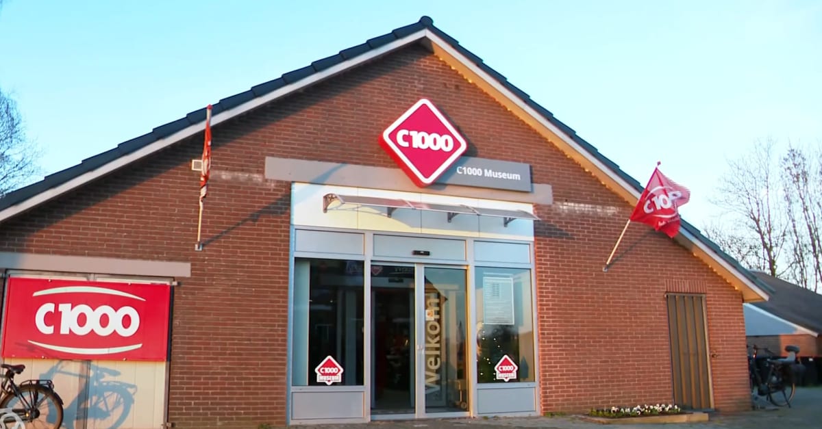C1000-supermarkten al jaren verdwenen maar Gerard heeft heel museum in ...