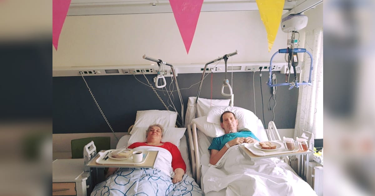 Door corona gescheiden stel Elly en Nico konden toch een nachtje samenzijn: 'Heel bijzonder ...