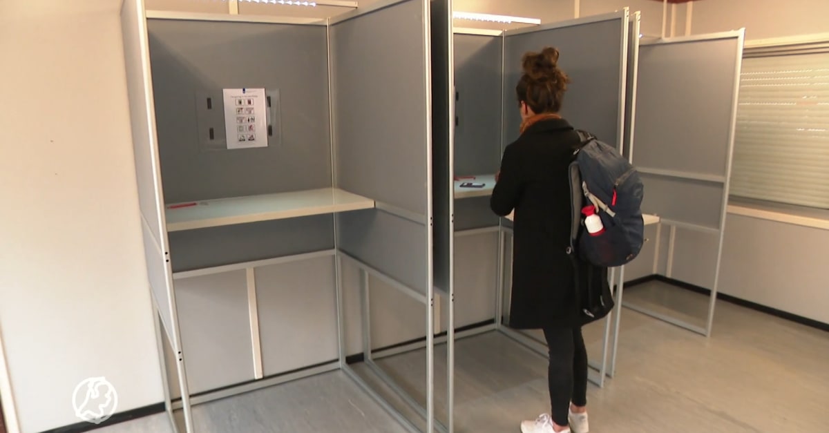 'Als de uitslag van dit stembureau bekend is, is duidelijk wie wint ...