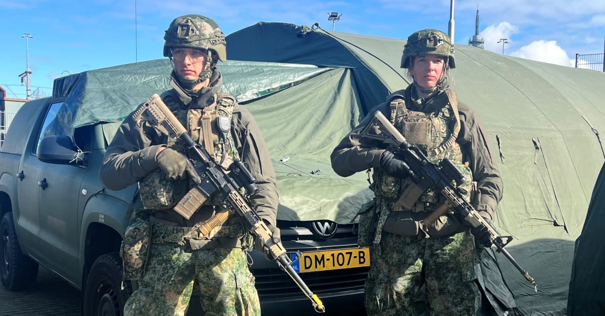 Reservisten bereiden zich voor op mogelijke dreiging: neem een kijkje ...