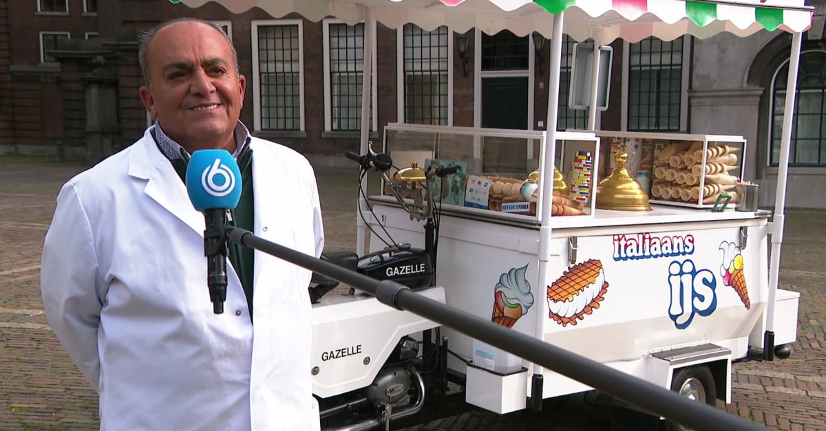 Gemeente verjaagt beroemde ijscoman Moes uit de binnenstad van Den Haag ...