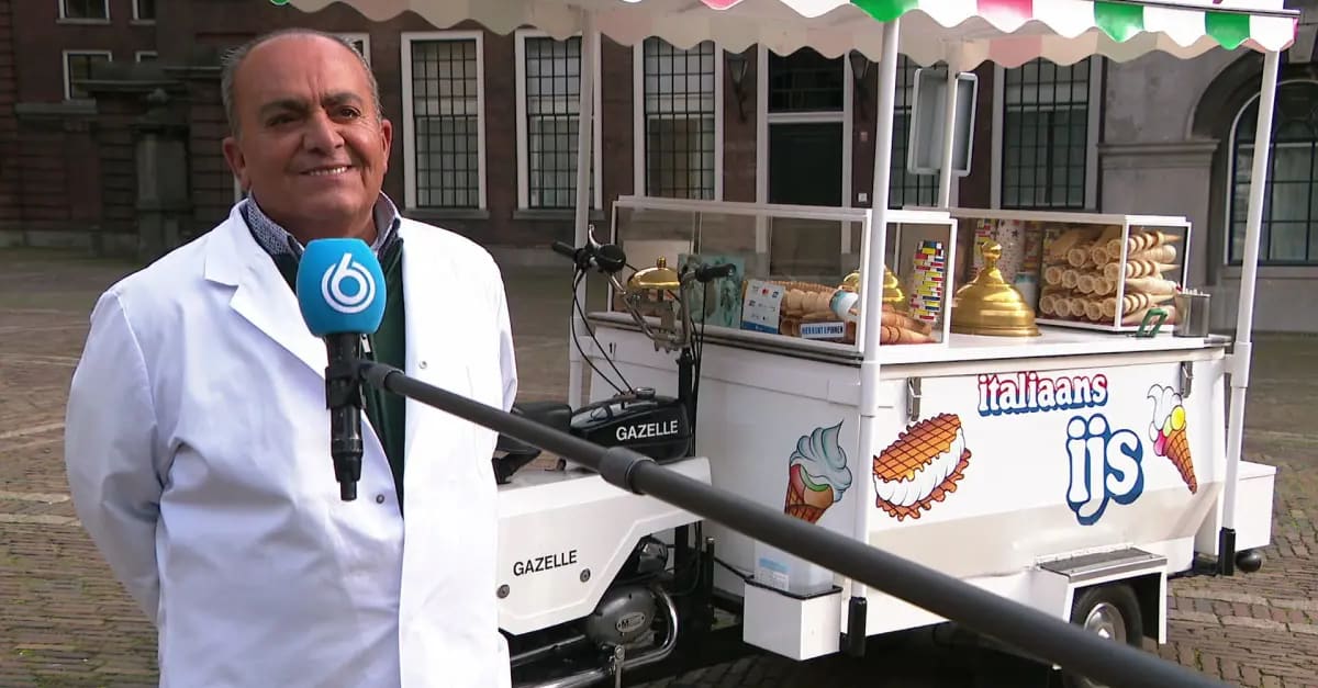 Beroemde Haagse ijscoman Moes (67) overleden na herseninfarct | Hart ...