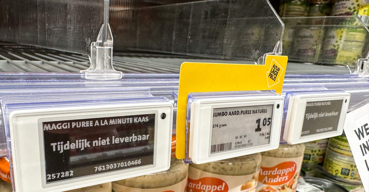 'Weer lege schappen bij de Jumbo': dit is waarom je favoriete merk mist ...