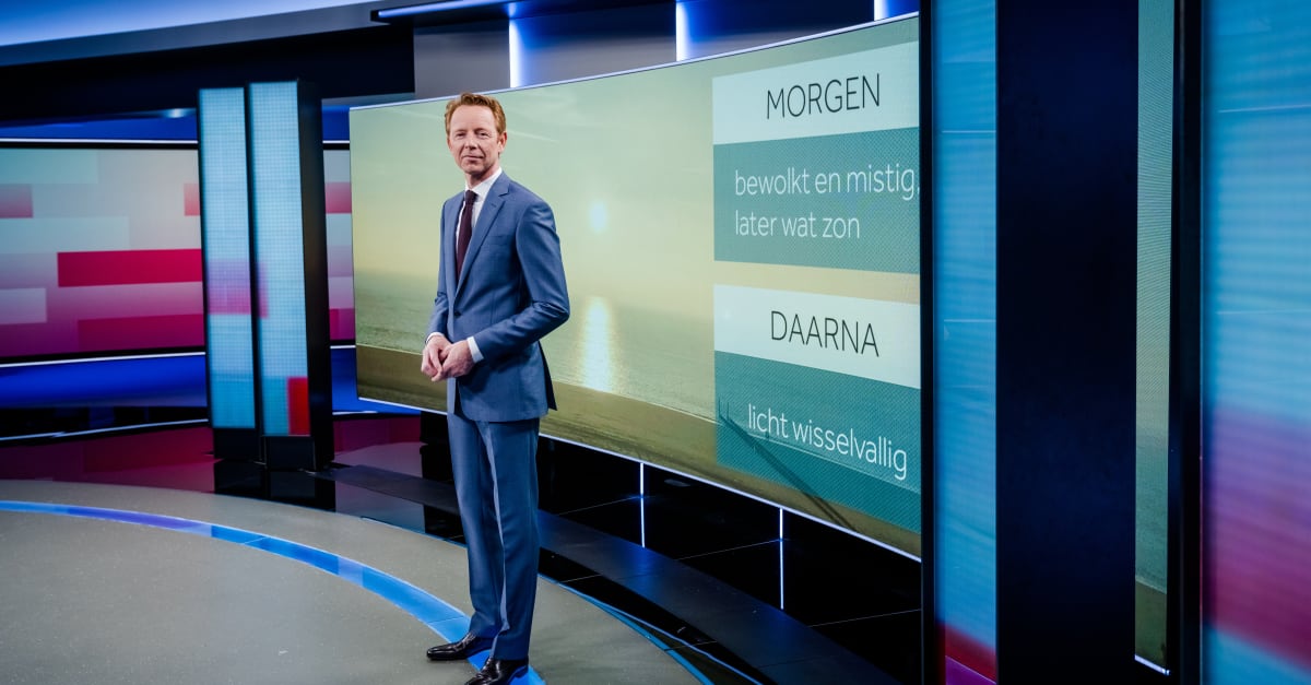 Gerrit Hiemstra stopt in september, na 24 jaar, als weerman voor de NOS | Hart van Nederland