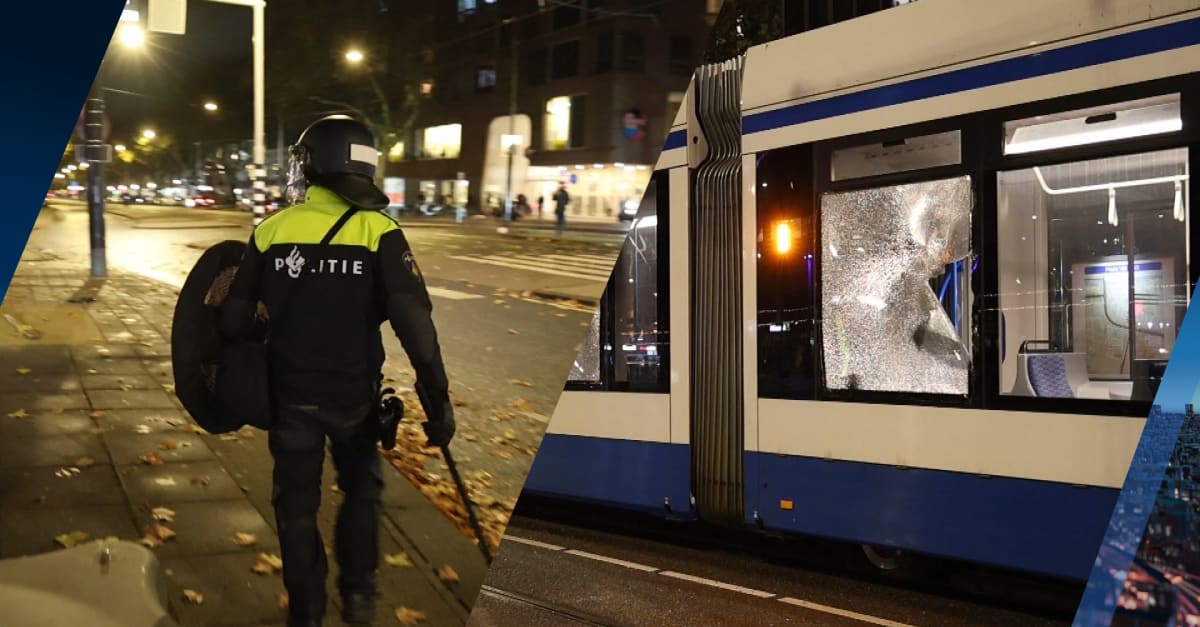 Politie heeft signalen voor nieuwe rellen vanavond in Amsterdam: 'Grote ...