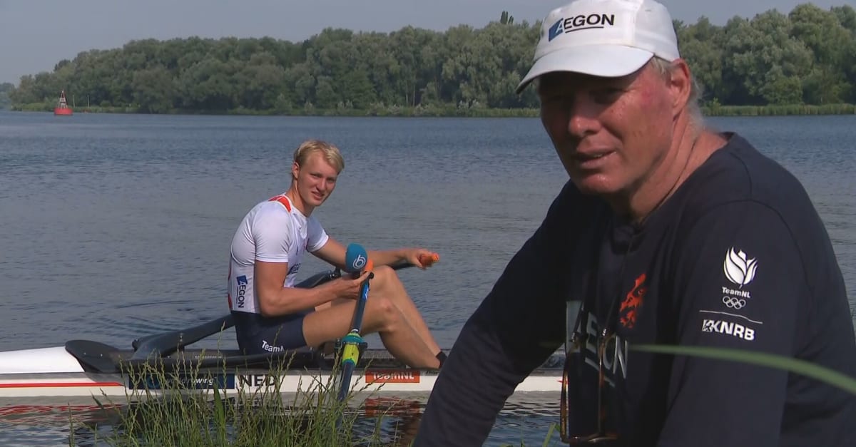 Roeier Finn Florijn (21) in voetsporen van vader naar Tokio: 'Stiekem ...