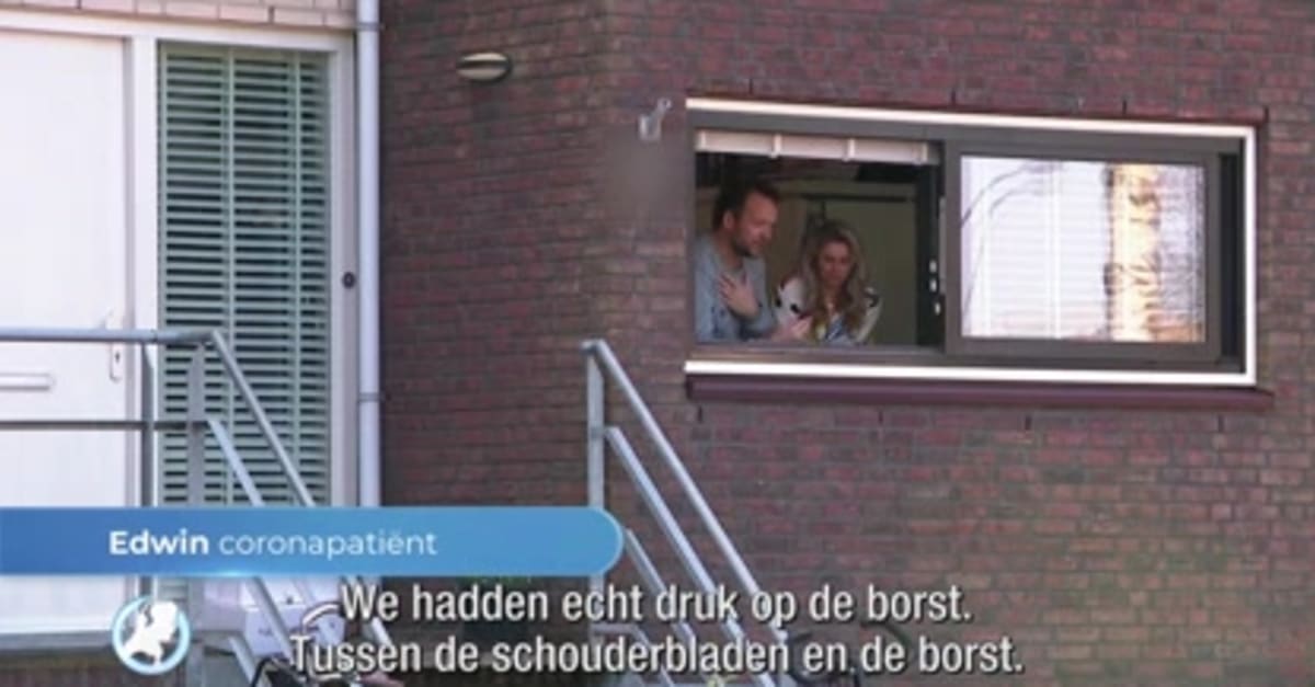 Kortademig en stekende pijn op de borst: Edwin en Vivian zitten thuis ...