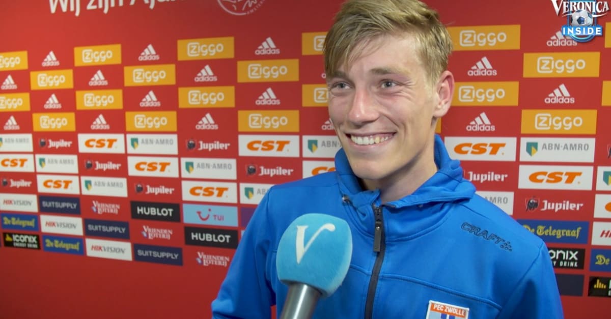 Flemming: 'Als Ajax op 1 punt kampioen wordt, dan credits naar Zwolle'