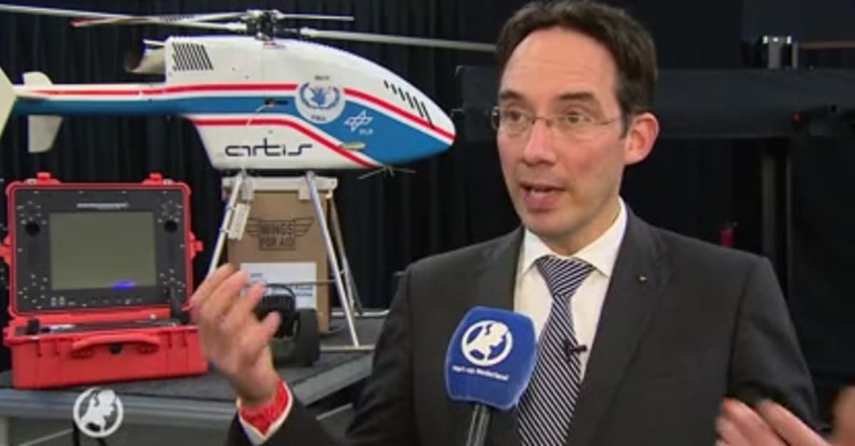 Hart van Nederland - Late Editie: Zelfsturende drones droppen ...