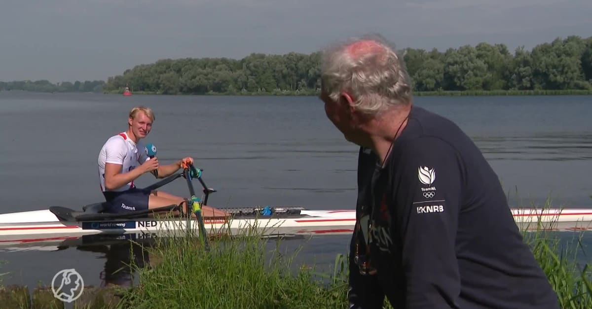 Roeier Finn Florijn (21) in voetsporen van vader naar Tokio