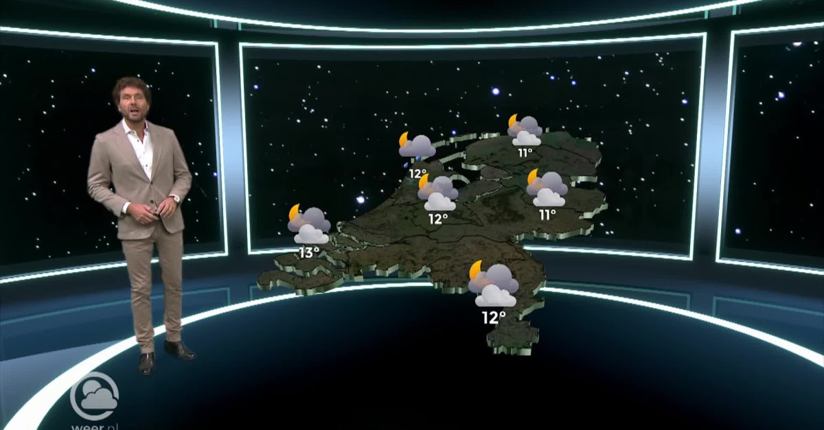 Het Weer: Weerbericht woensdagavond 26 oktober