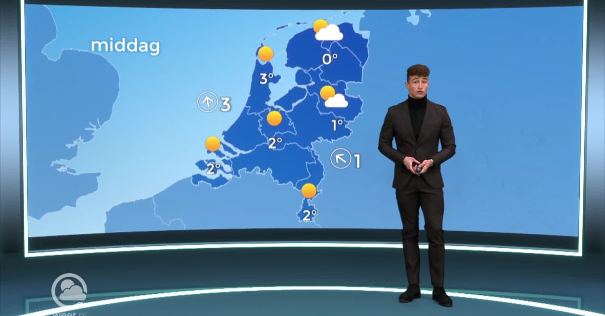 Het Weer: Weerbericht maandag 12 december 2022