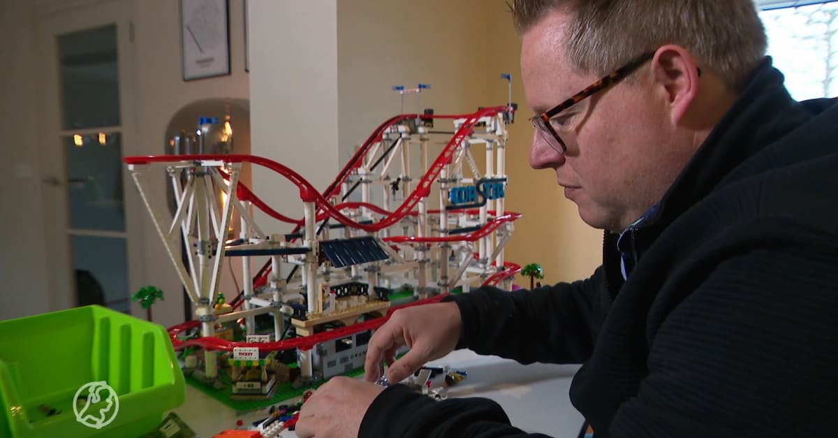 Patiënten bouwen op Lego tijdens revalidatie: 'Ik krijg steeds meer grip'