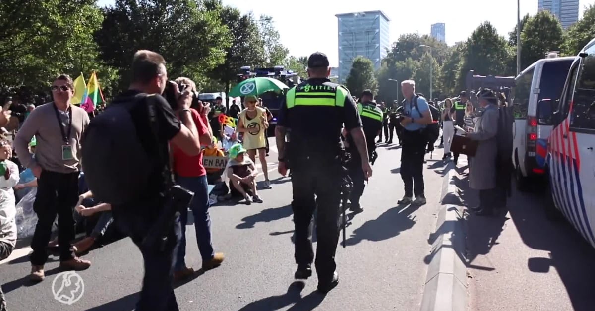Klimaatprotest dag 7: weer A12 bezet door demonstranten