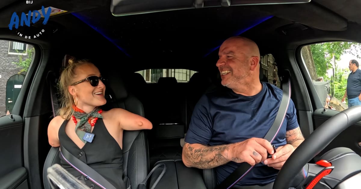 Bij Andy in de Auto (KIJK): Seizoen 1 Aflevering 32