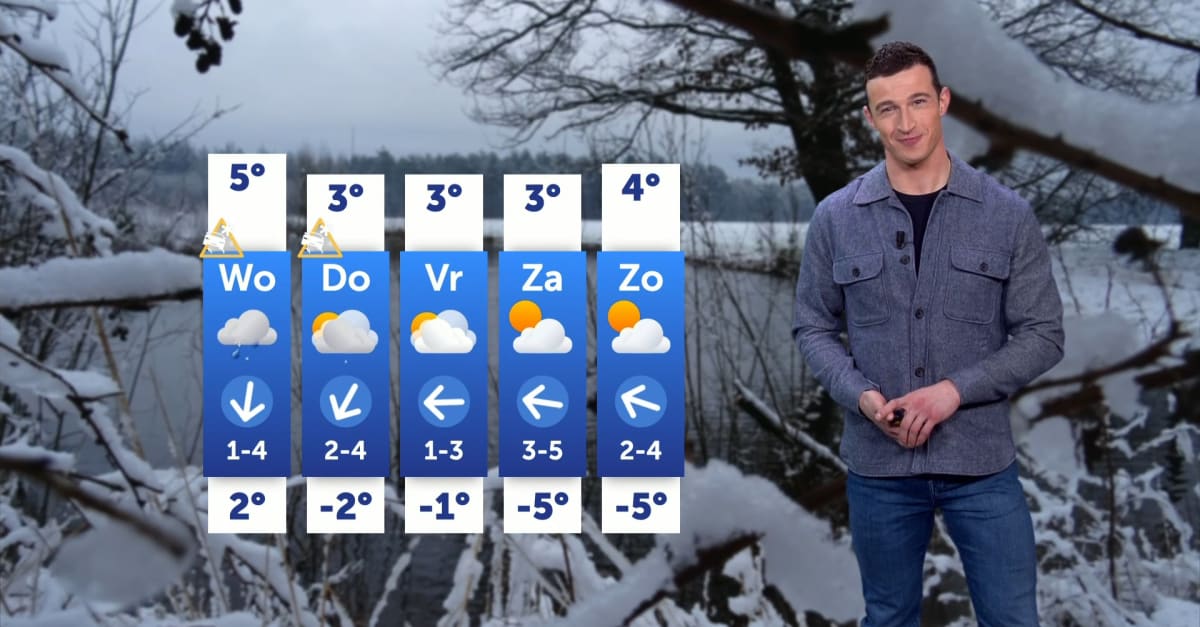 Hart van Nederland - Late Editie: Weerbericht dinsdag 11 februari 2025