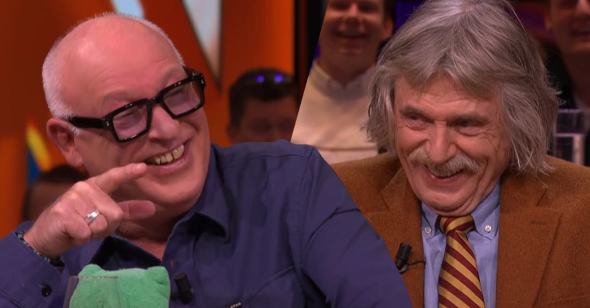 Vandaag Inside: René heeft een filmpje meegenomen; ook Johan kan lach ...