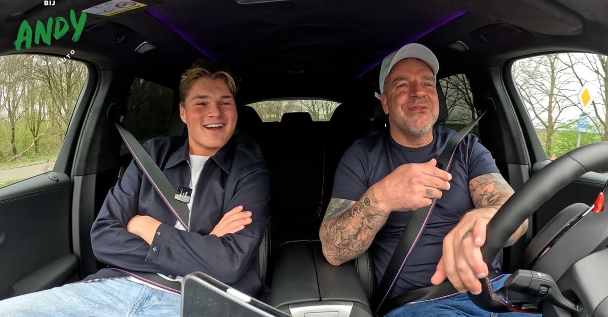 Bij Andy in de Auto (KIJK): Seizoen 1 Aflevering 21